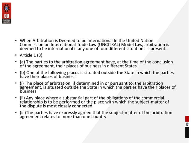 PPT on Arbitration.pptx | Legal Services Industry | Industries