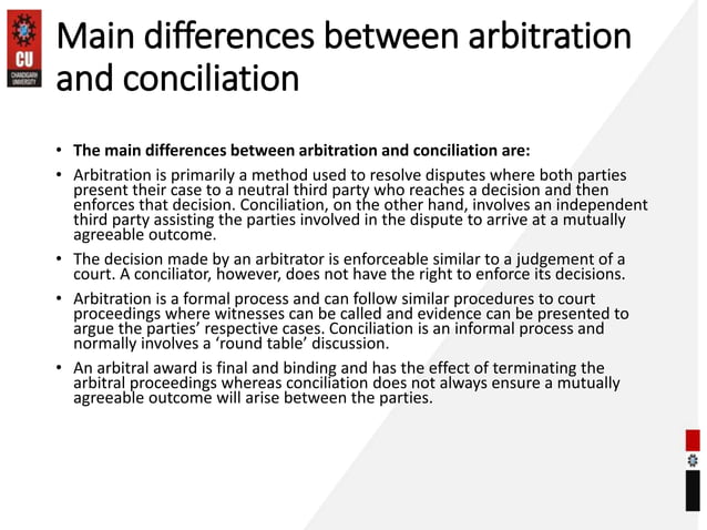 PPT on Arbitration.pptx | Legal Services Industry | Industries