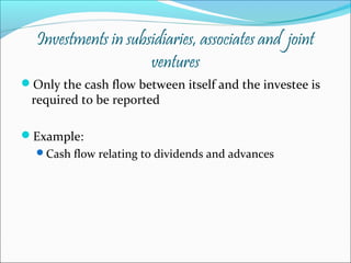 Accounting Standard-3 Cash Flow Statement by Nithin Raj | PPT