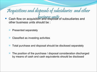 Accounting Standard-3 Cash Flow Statement by Nithin Raj | PPT