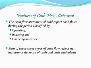 Accounting Standard-3 Cash Flow Statement by Nithin Raj | PPT
