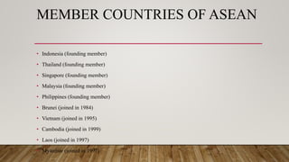 Ppt on asean | PPTX