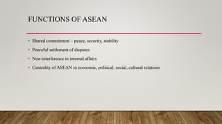 Ppt on asean | PPTX