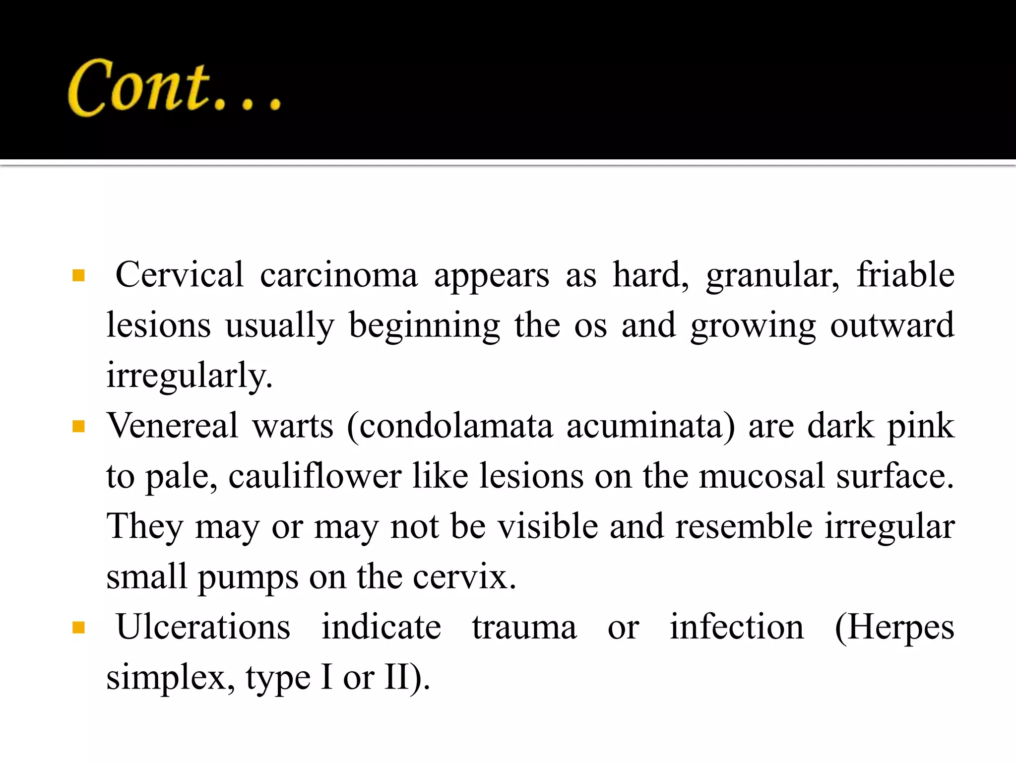 Ppt on assessmaent of female reproductive system | PPTX