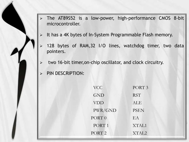 Ppt on automatic street light control using ir sensors | PPTX | Computer Peripherals | Computing