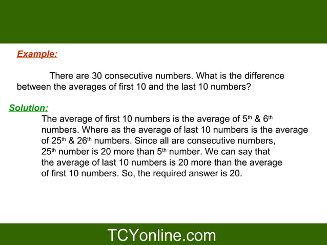 averages | PPT