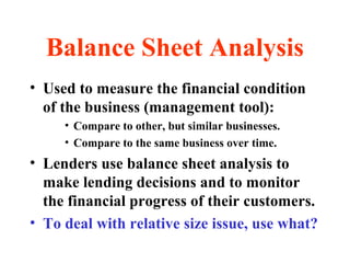 Ppt on balance sheet | PPT