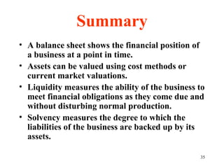 Ppt on balance sheet | PPT