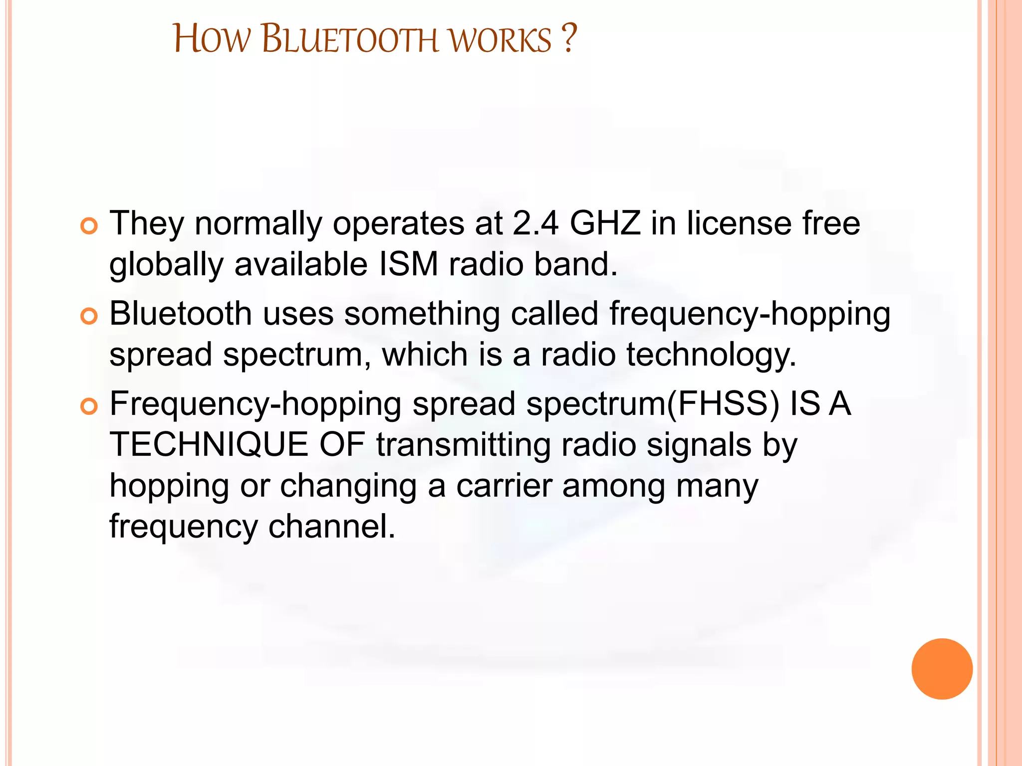 Bluetooth Based Smart Sensor Network | PPTX