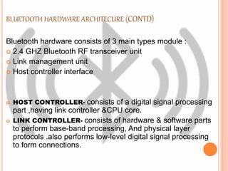 Bluetooth Based Smart Sensor Network | PPTX