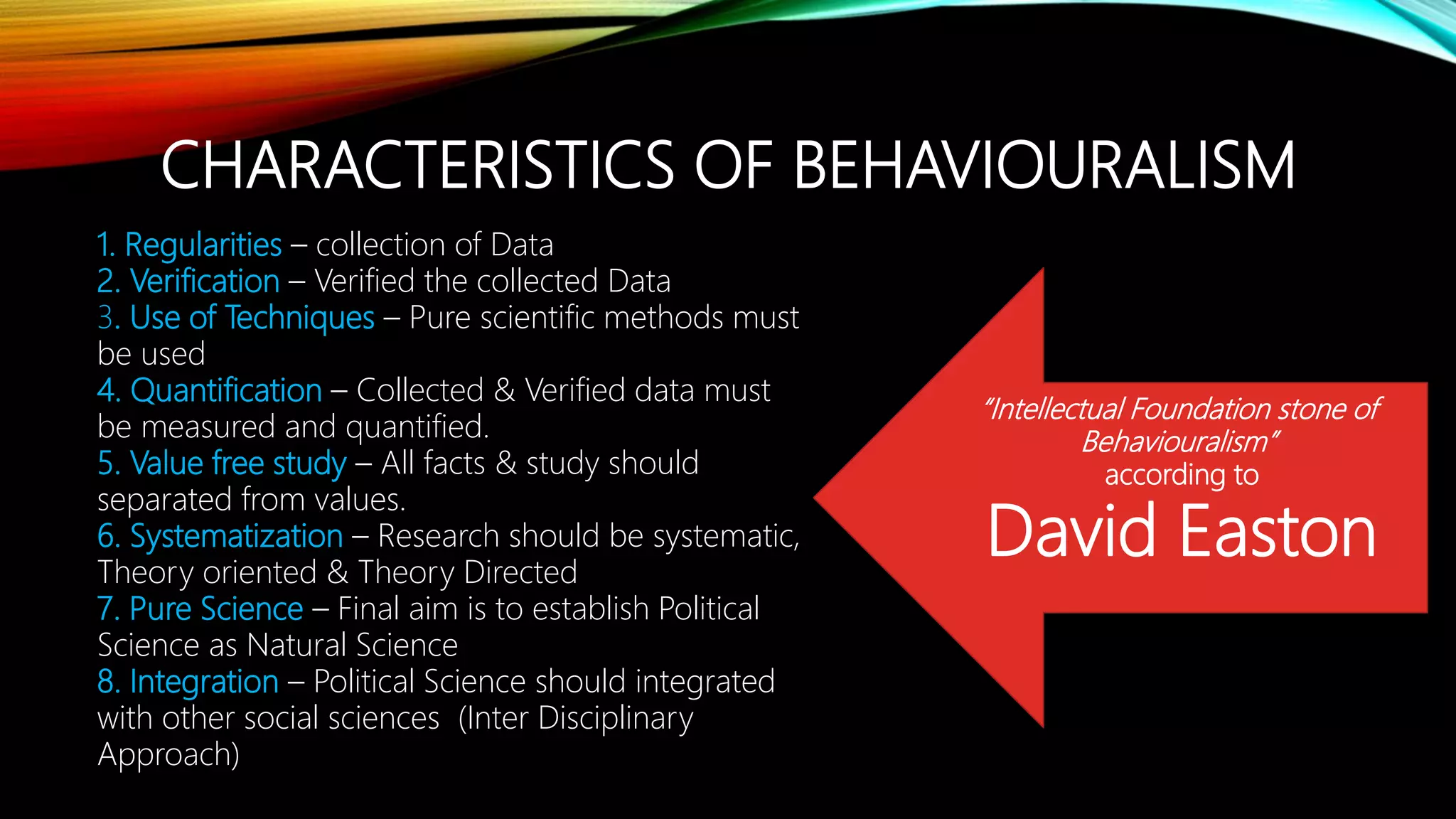PPT on Behaviouralism | PPTX
