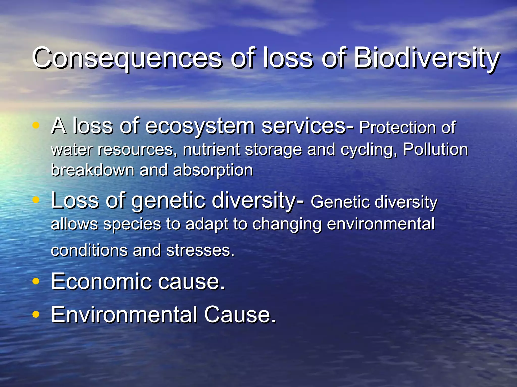 Ppt on biodiversity | PPT