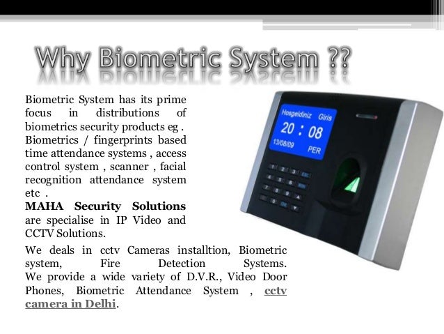 Ppt On Biometric System