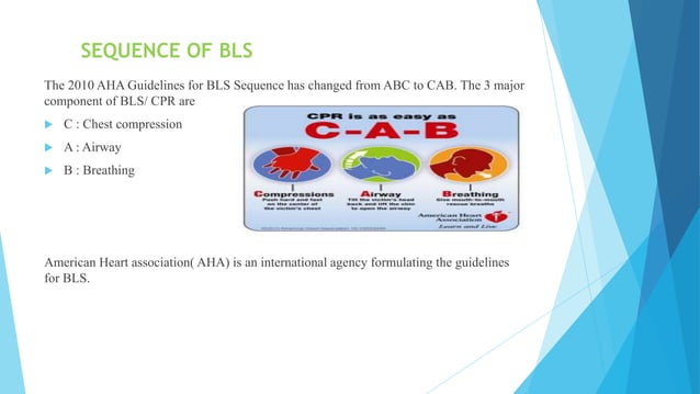 BASIC LIFE SUPPORT (BLS) | PPTX