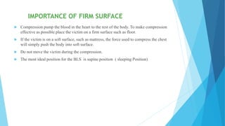 BASIC LIFE SUPPORT (BLS) | PPTX