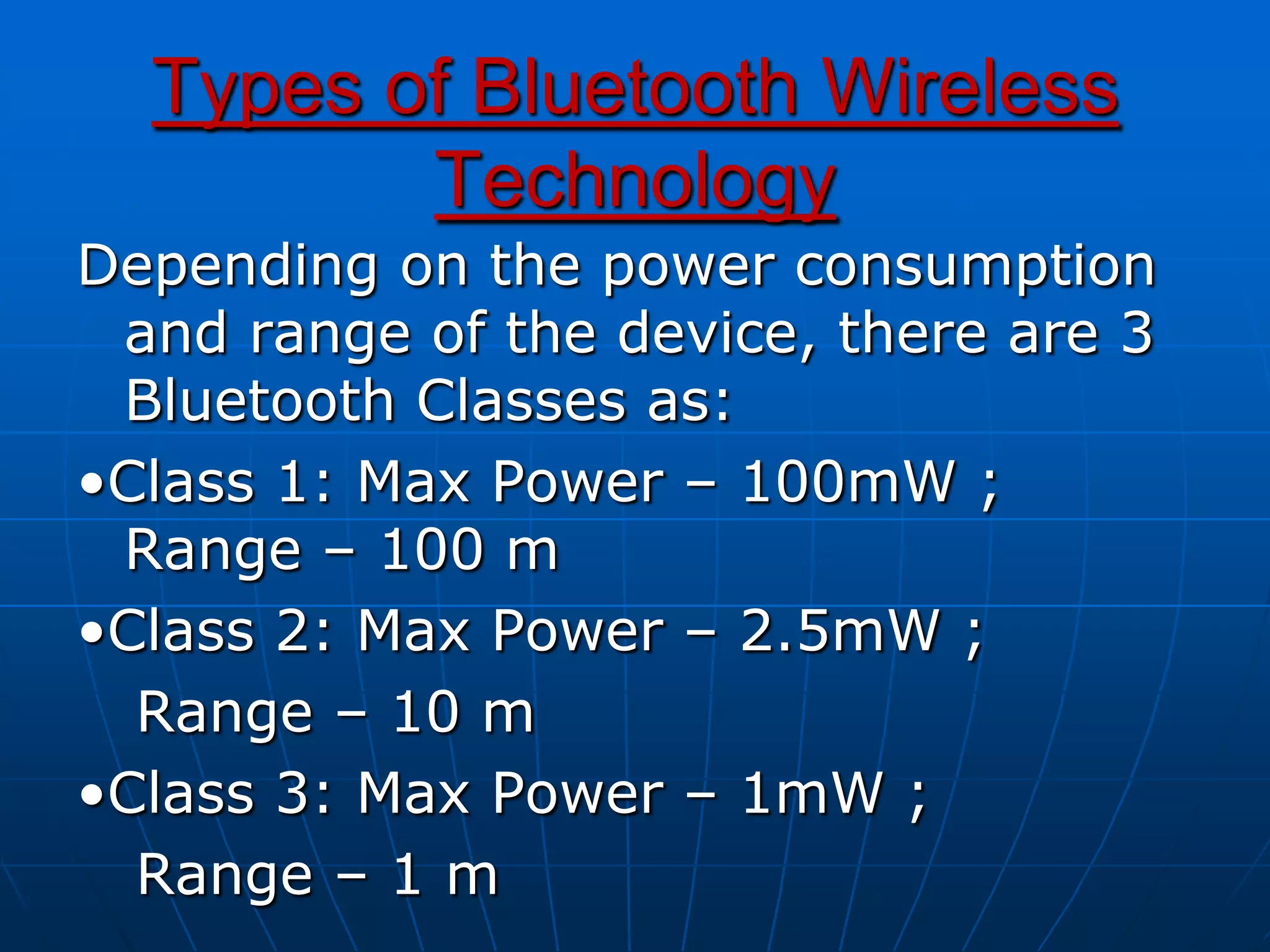 PPT on Bluetooth Based Wireless Sensor Networks | PPTX
