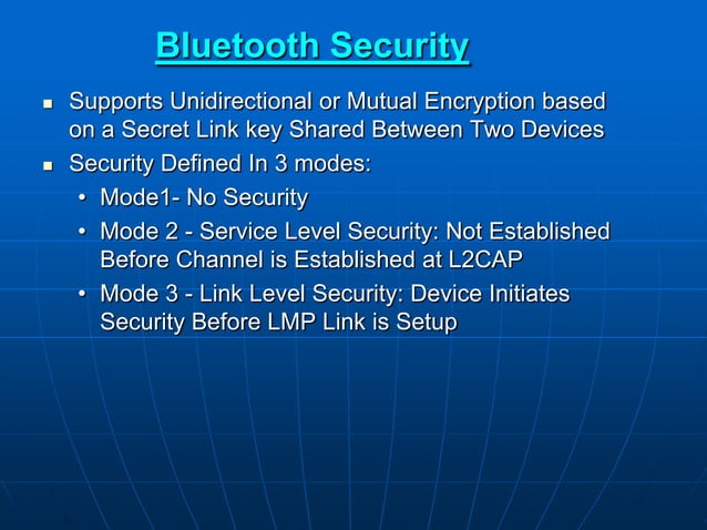 PPT on Bluetooth Based Wireless Sensor Networks | PPTX | Internet of ...