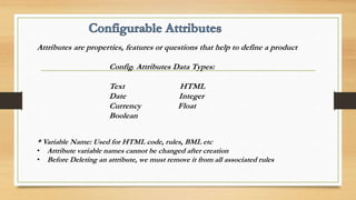 BigMachines(Oracle CPQ) Yellow Belt ppt | PPTX