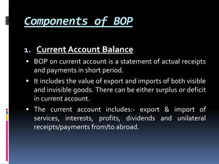 BALANCE OF PAYMENT | PPTX