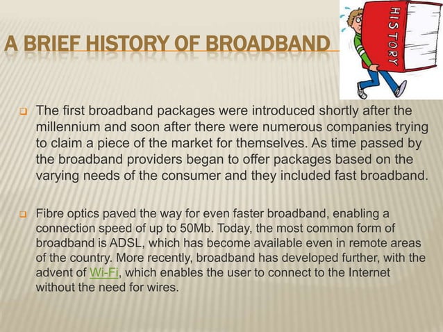 broadband technology | PPTX | Internet | Computing