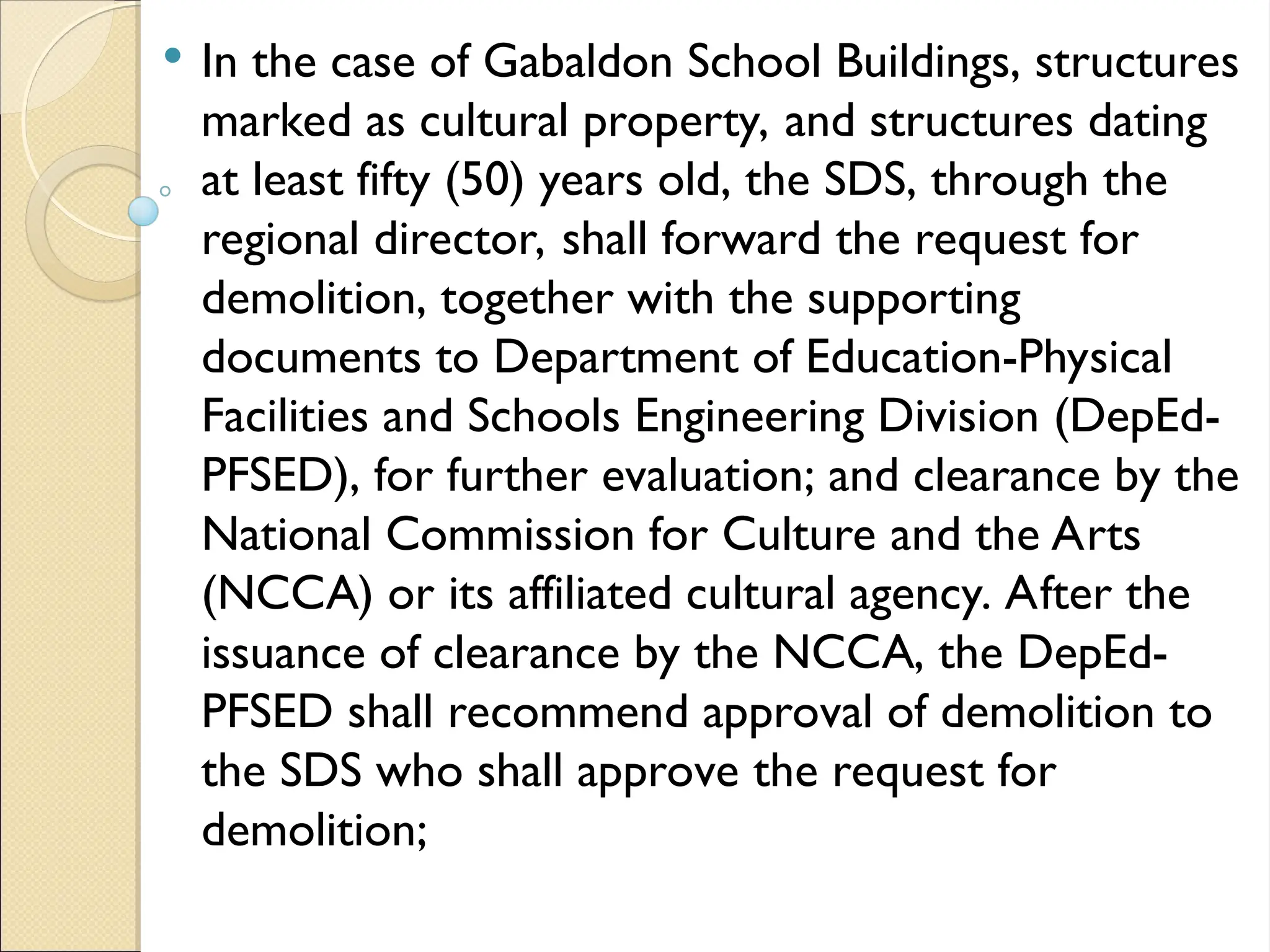 DepEd Order 107, s. 2010 REVISED GUIDELINES ON THE BUILDING ...