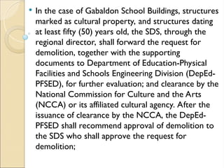 DepEd Order 107, s. 2010 REVISED GUIDELINES ON THE BUILDING ...