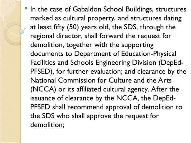 DepEd Order 107, s. 2010 REVISED GUIDELINES ON THE BUILDING ...