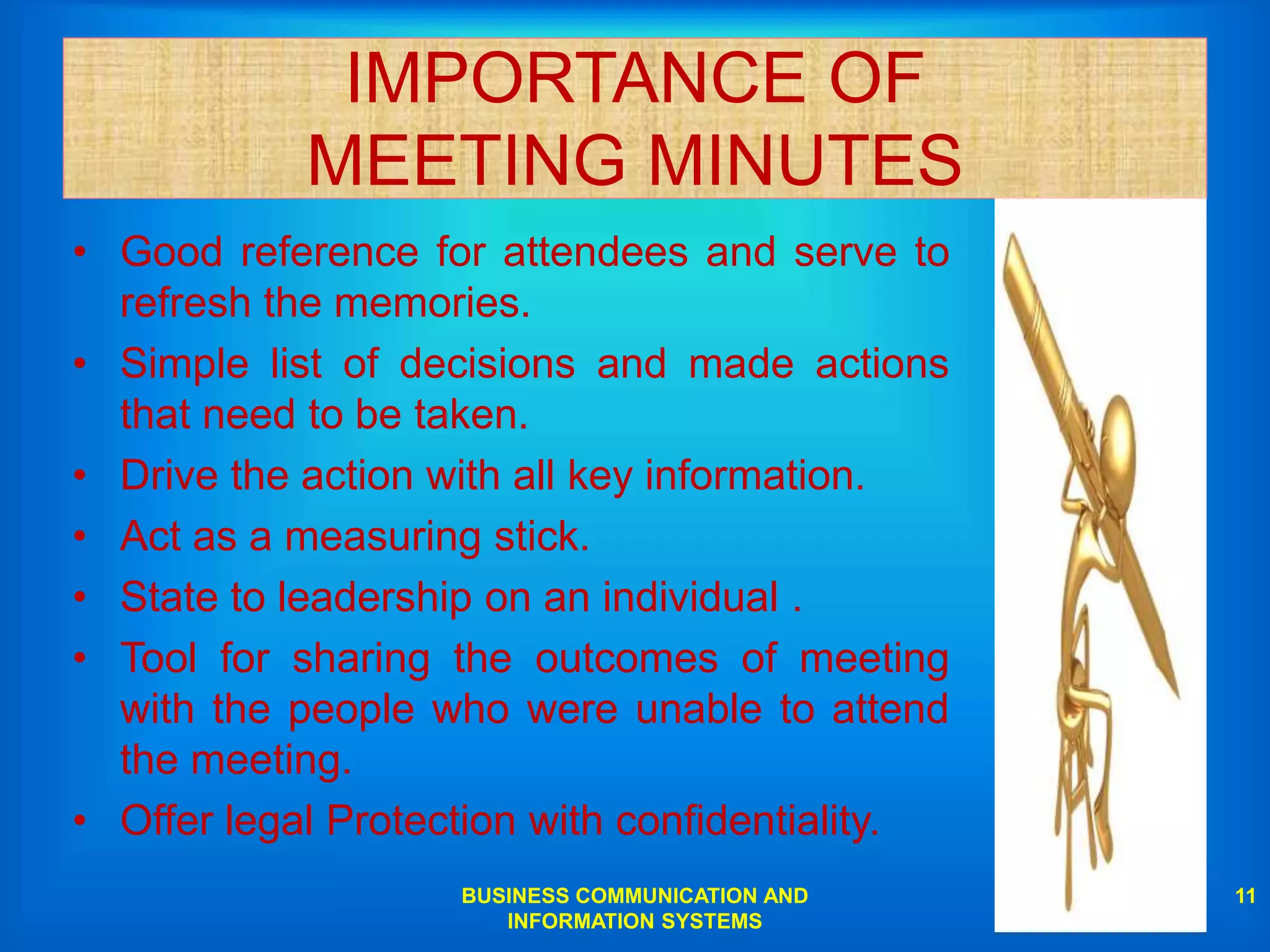 Ppt on busniess meeting minutes and agenda | PPTX