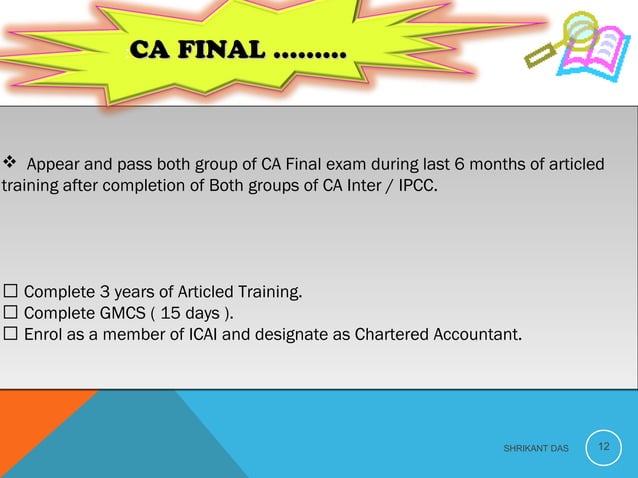 Ppt on ca | PPT