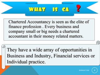Ppt on ca | PPT