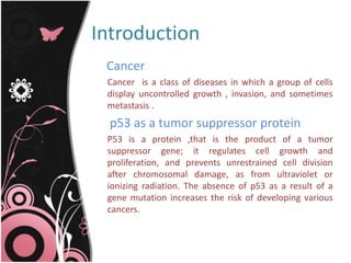 Ppt On Cancer P53 By Swati Seervi | PPSX