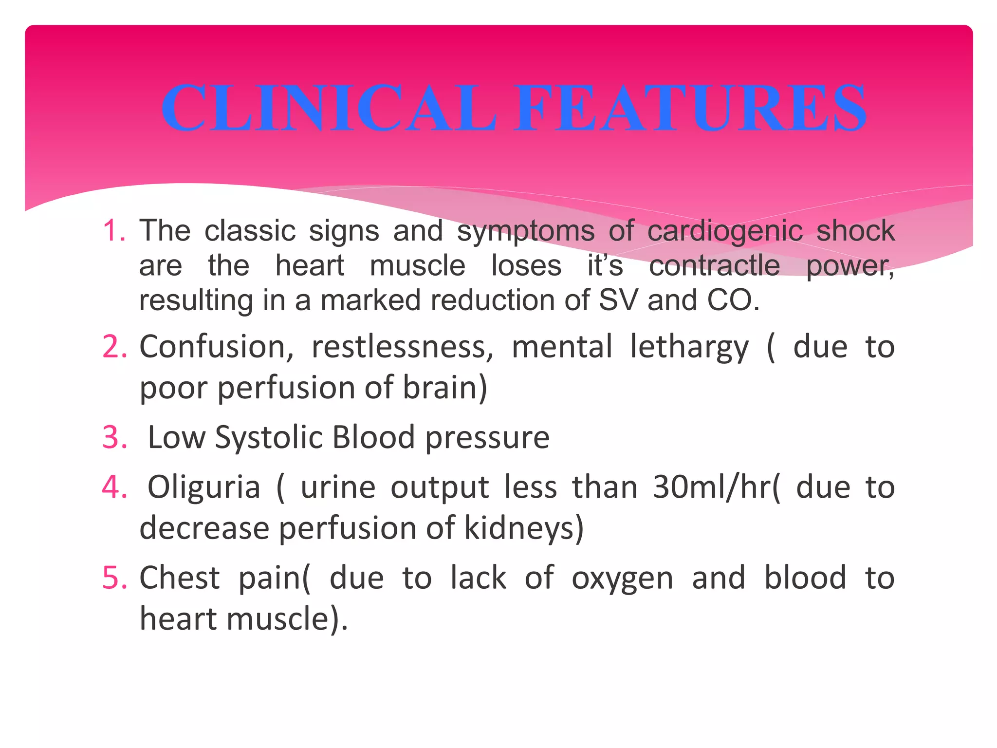 Cardiogenic shock | PPTX