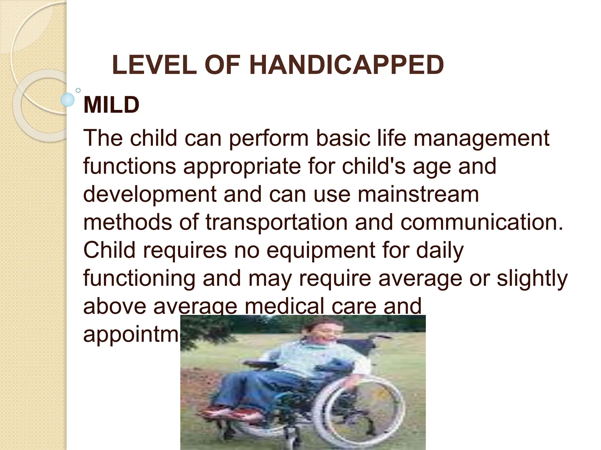 PPT ON CARE OF HANDICAPPED. CARE OF PHYSICALLY CHALLEGED, CARE OF DIFERENTLY ABLED pptx | PPTX