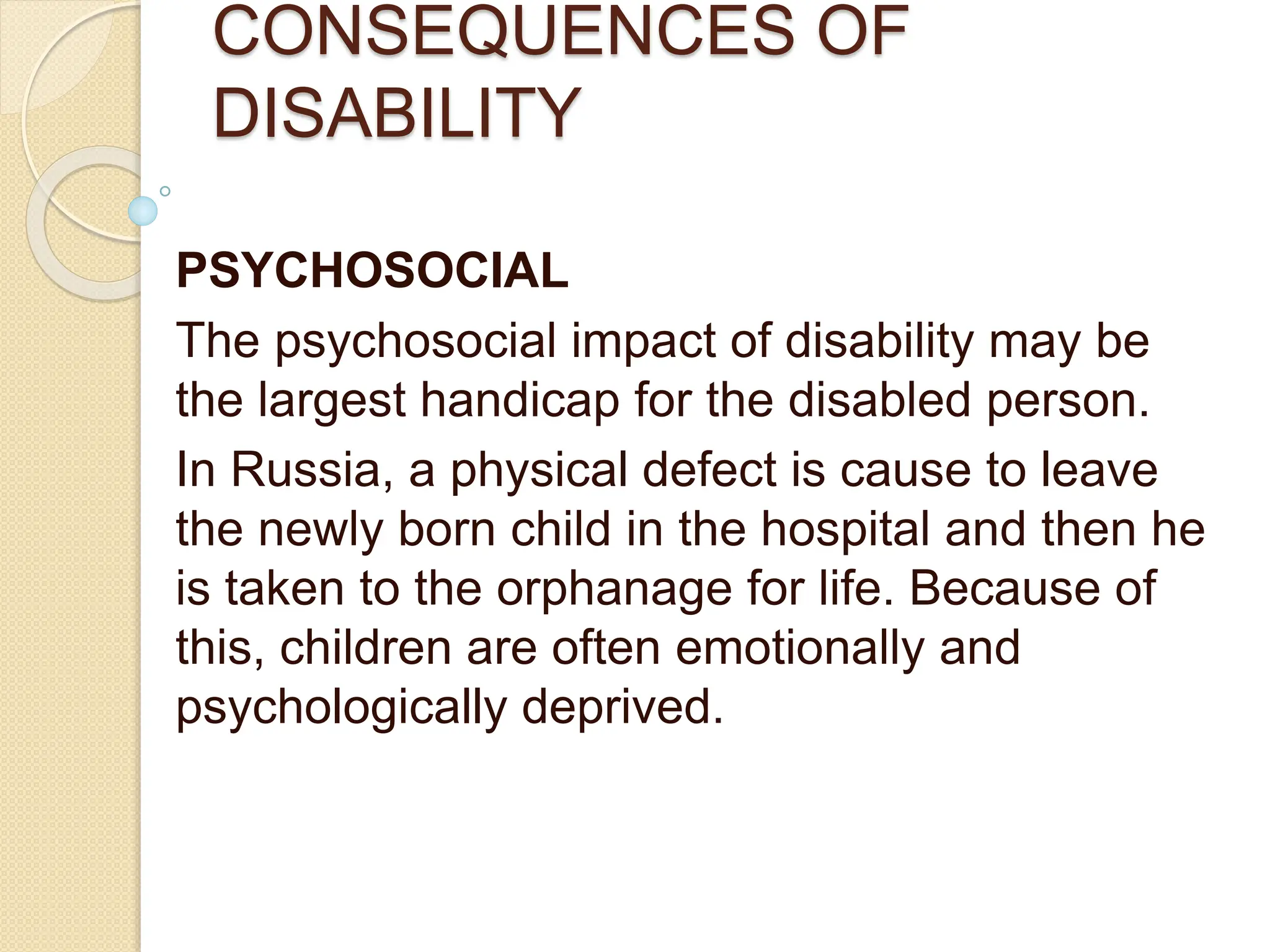 PPT ON CARE OF HANDICAPPED. CARE OF PHYSICALLY CHALLEGED, CARE OF DIFERENTLY ABLED pptx | PPTX