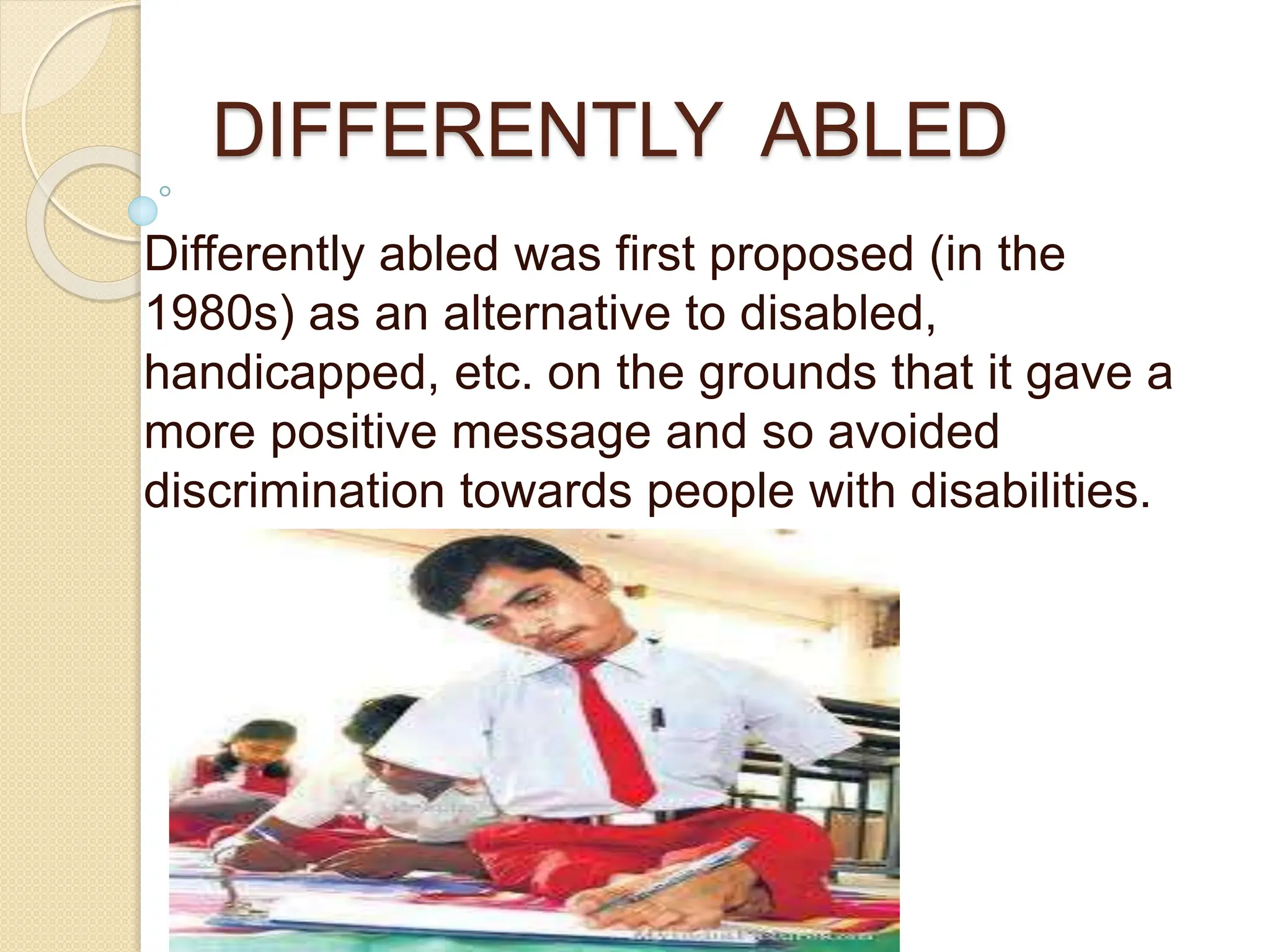 PPT ON CARE OF HANDICAPPED. CARE OF PHYSICALLY CHALLEGED, CARE OF DIFERENTLY ABLED pptx | PPTX
