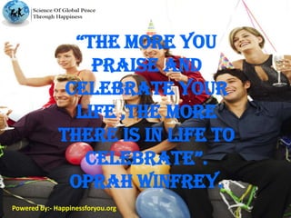 Ppt on celebration | PPTX