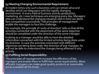 PRINCIPLES OF MANAGEMENT | PPTX