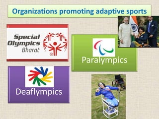 PPT on chapter 4 class XI sports for cwsn Physical Education | PPT