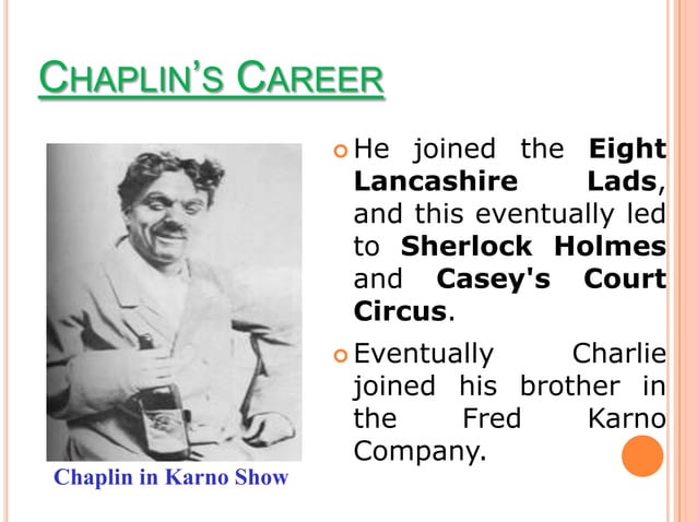 Ppt on charlie chaplin | PPTX