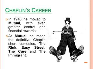 Ppt on charlie chaplin | PPTX