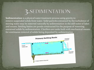 water treatment plant | PPTX | Chemistry | Science