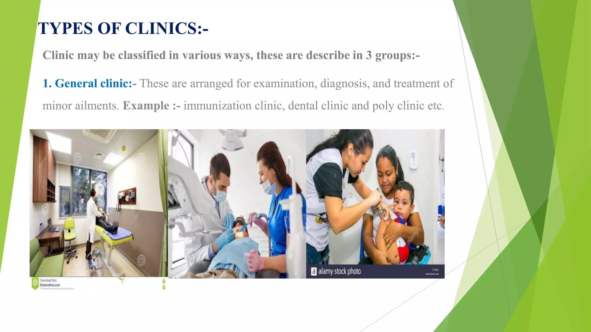 Ppt on clinics | PPTX