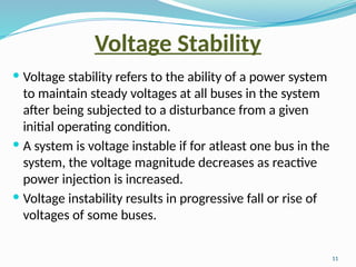 PPT on Classification of Power system stability.pptx