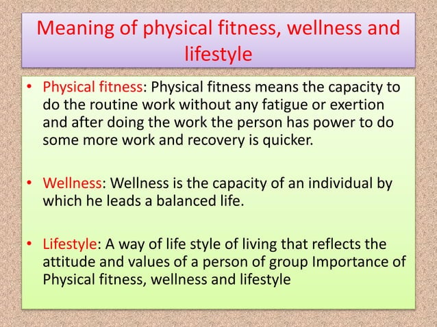 Physical Education PPT on Class XI chapter 3 Physical fitness ...