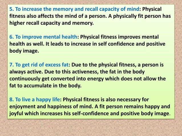 Physical Education PPT on Class XI chapter 3 Physical fitness & Wellness | PPTX | Fitness and ...