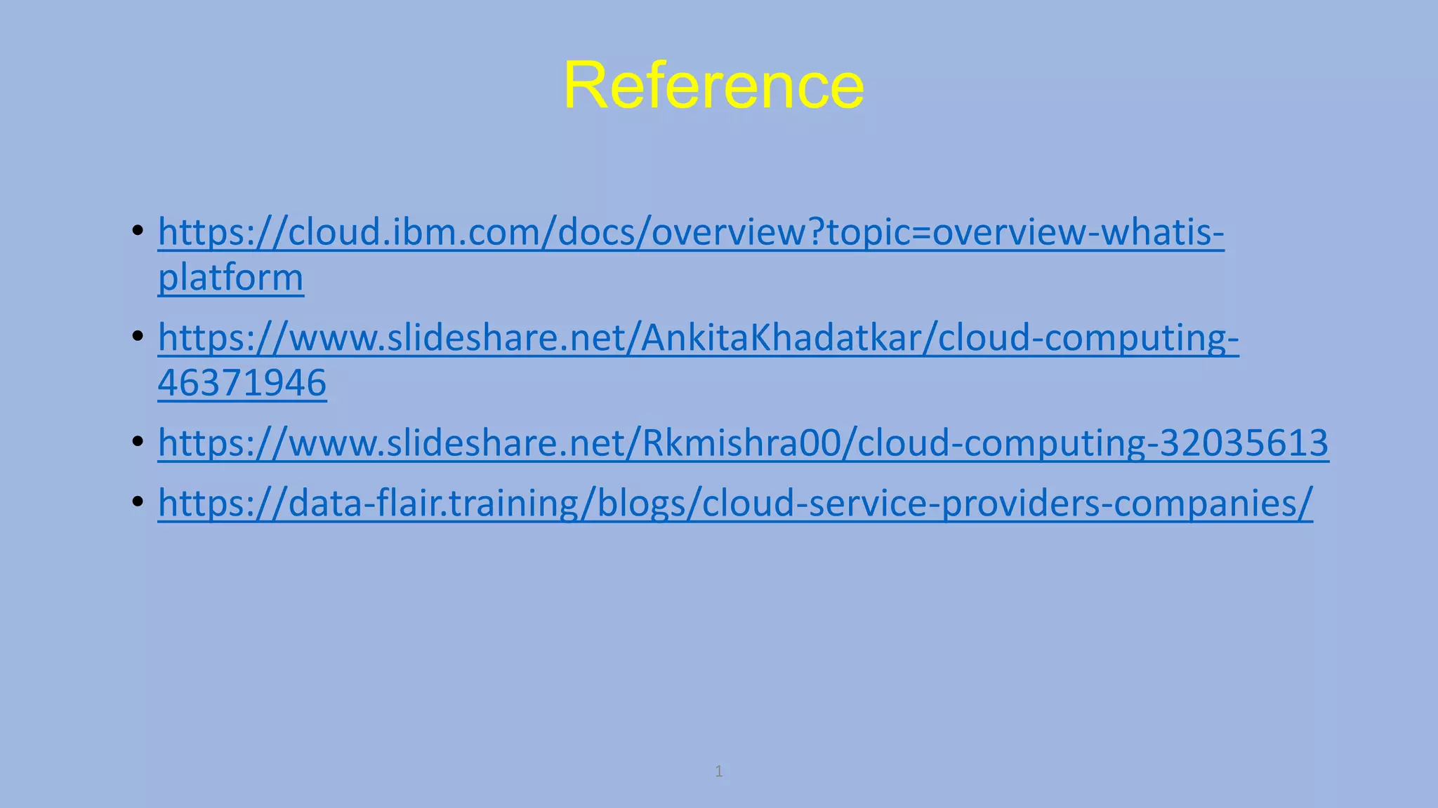 Ppt on cloud service | PPTX