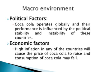 Ppt on coca cola | PPTX