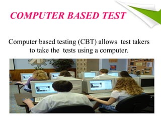 Ppt on cognitive items, items types and computer based test items | PPT