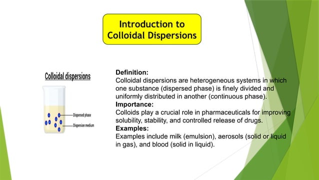 ppt on colloidal dispersion physical pharmaceutics | PPT