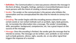 PPT on Communication Skills.pptx Learn . | PPTX